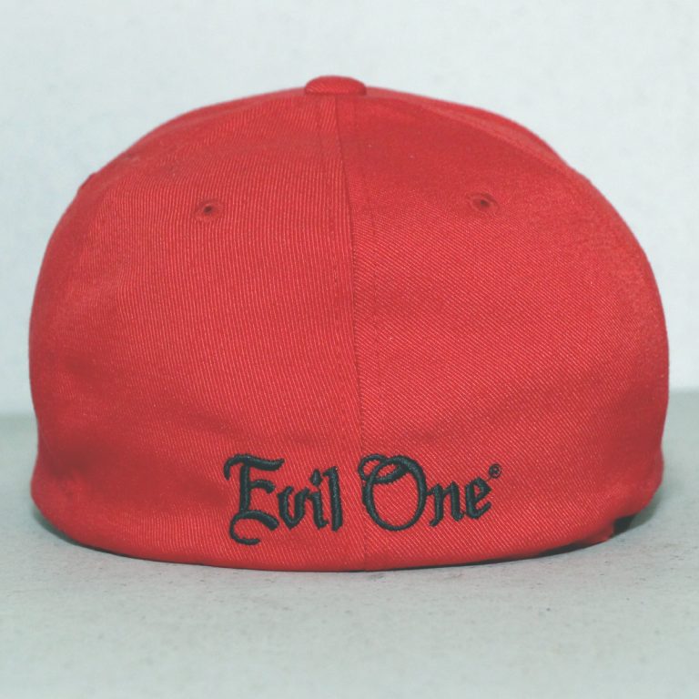 Black on Red Evil Baseball Hat | Evil One®